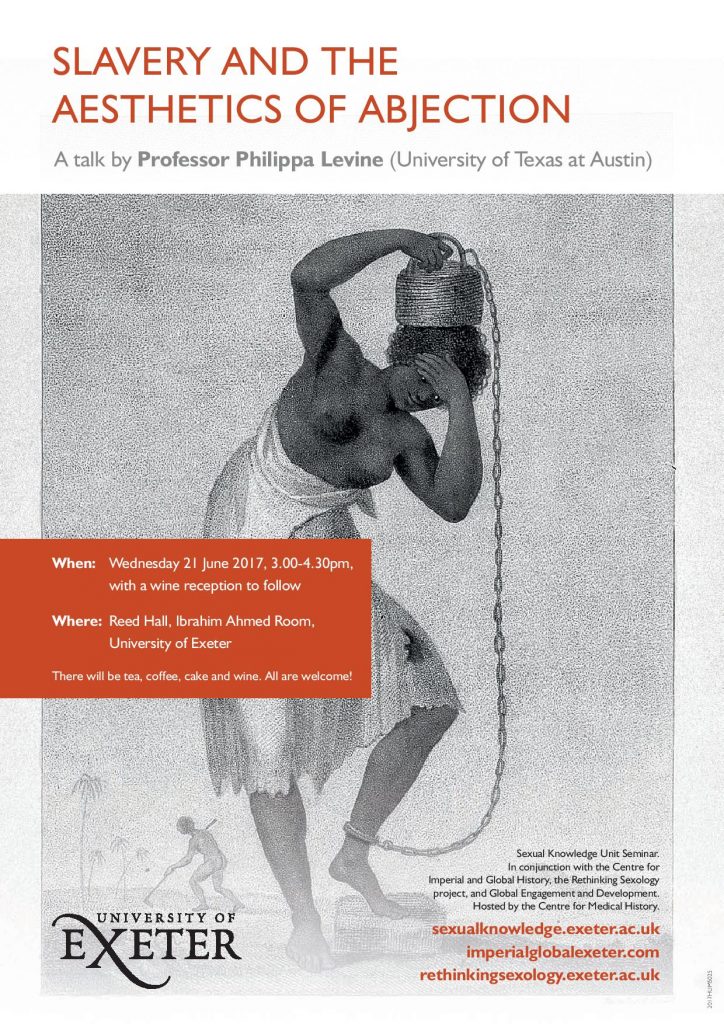 Podcast – Slavery and the Aesthetics of Abjection – Philippa Levine ...